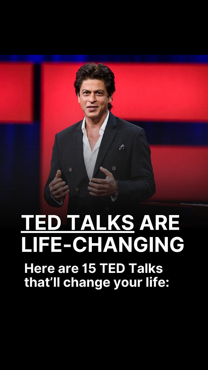 10 Life-Changing TED Talks to Inspire You 🌟🎙️