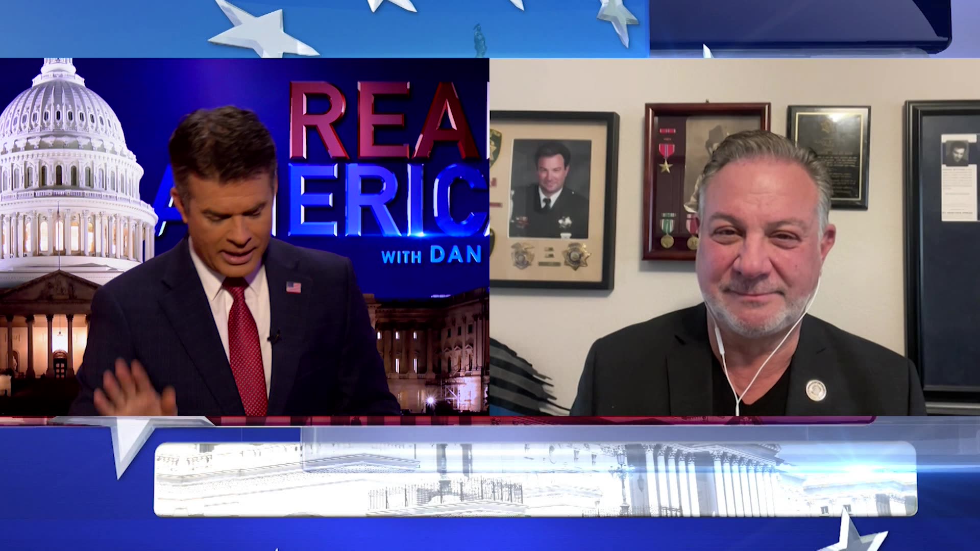 REAL AMERICA -- Dan Ball W/ Randy Sutton, Las Vegas PD Give More ...