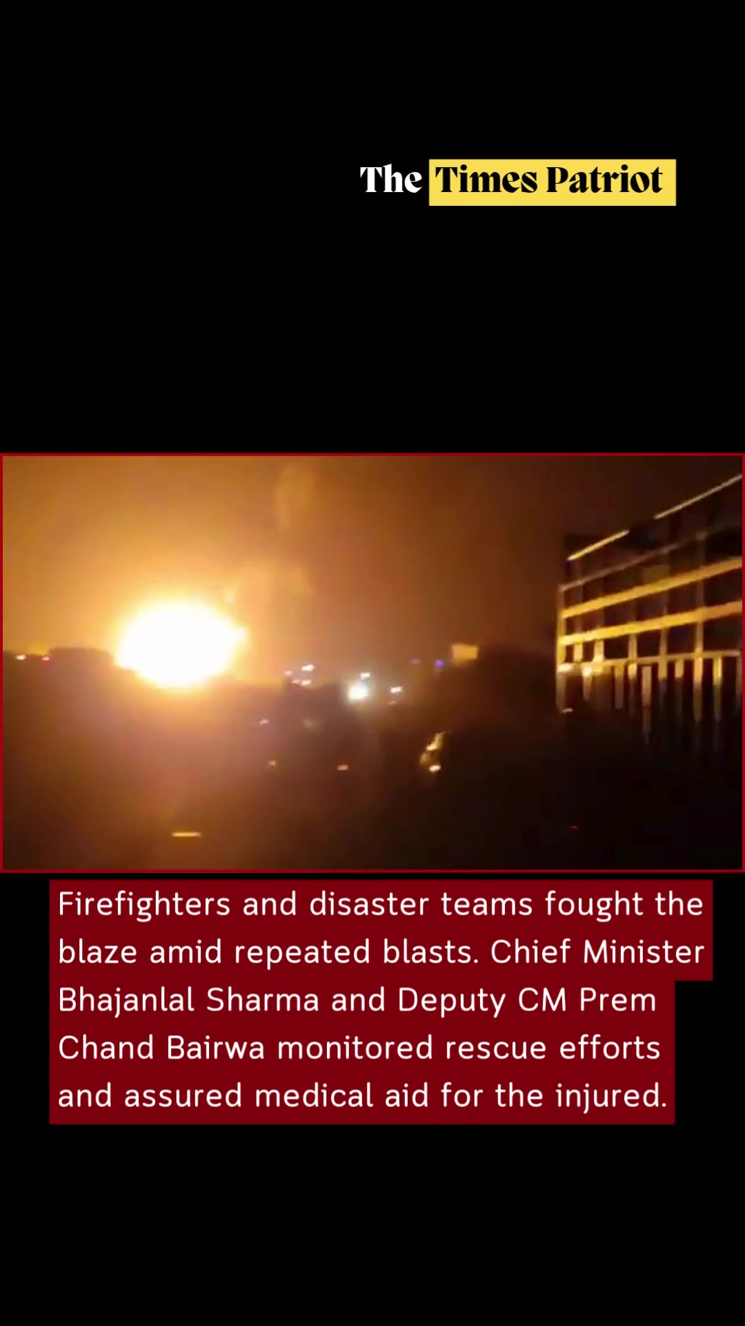 Jaipur-Ajmer Highway Horror: LPG Truck Explosion Sparks Massive Fire