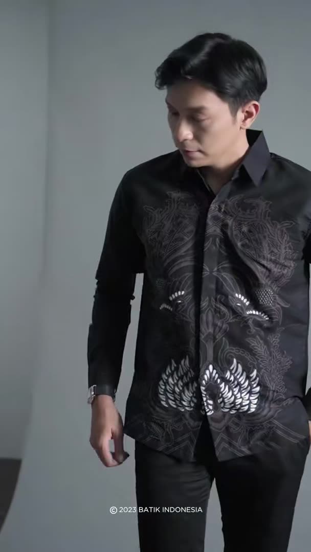 Traditional Indonesian Batik Patterns - Indonesian Batik Men's Slimfit ...
