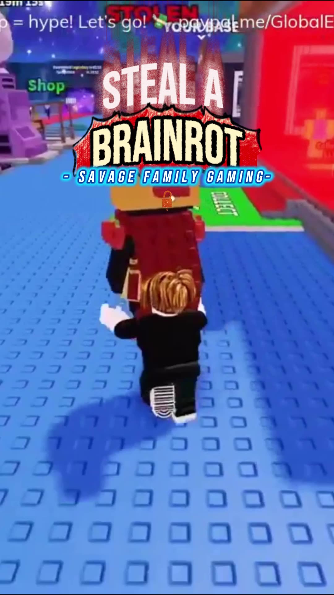 My FIRST Steal in Roblox Steal a Brainrot! 🧠😂 #Shorts