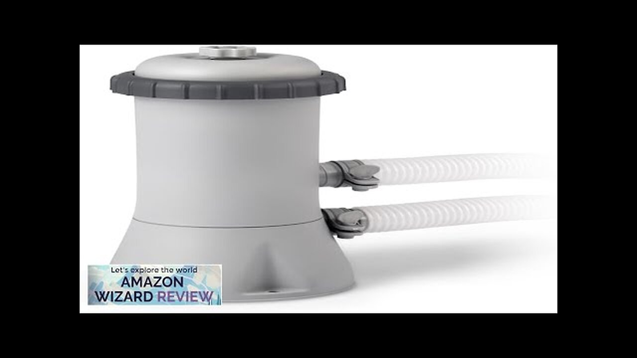 INTEX C1000 Krystal Clear Cartridge Filter Pump for Above Ground Pools ...