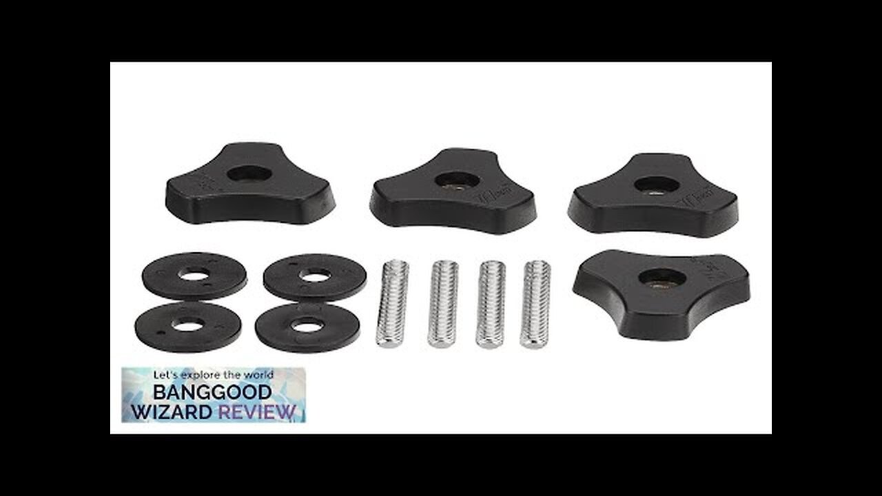 4pcs Woodworking Tool Accessory Quick Action Hold Down Clamp Handle Nut ...