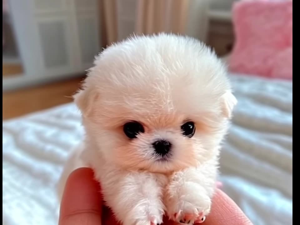 Super cute mini dog