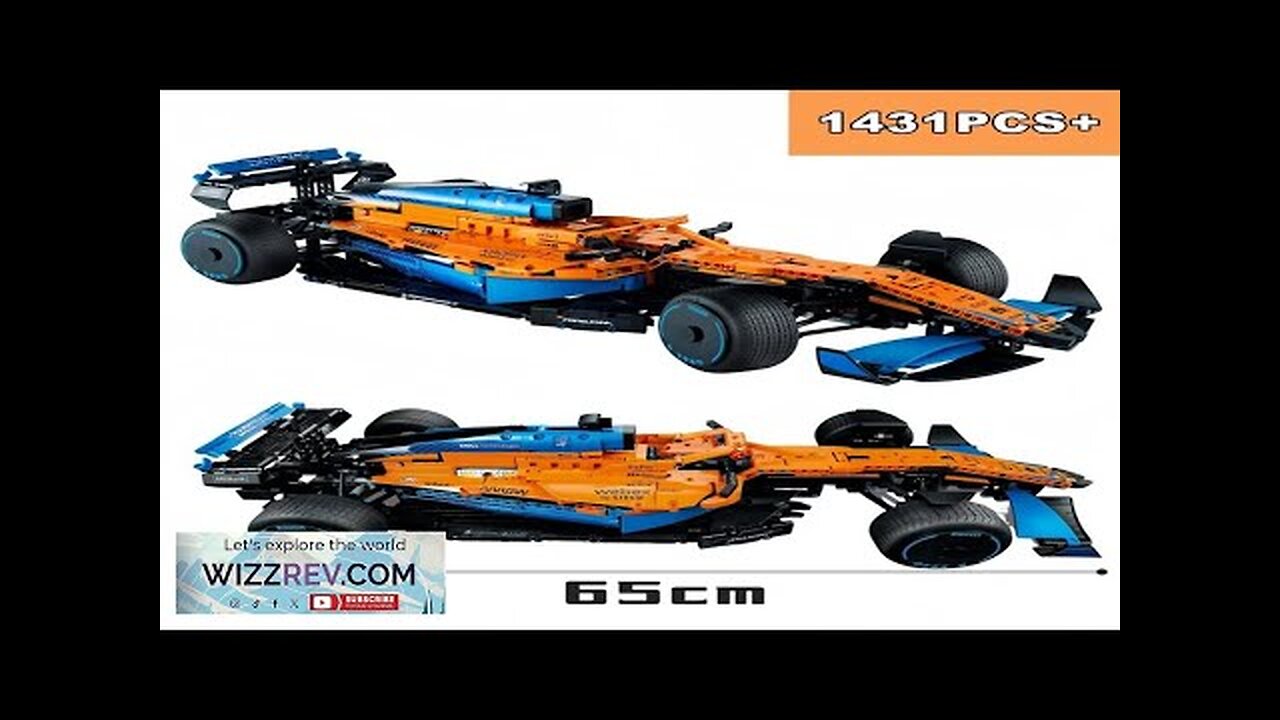 City Technical Speed Formula 1 Racing Car Building Block Set Model ...