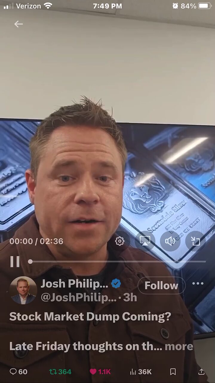 Stock Market Dump Coming? Late Friday thoughts on the breaking news of ...