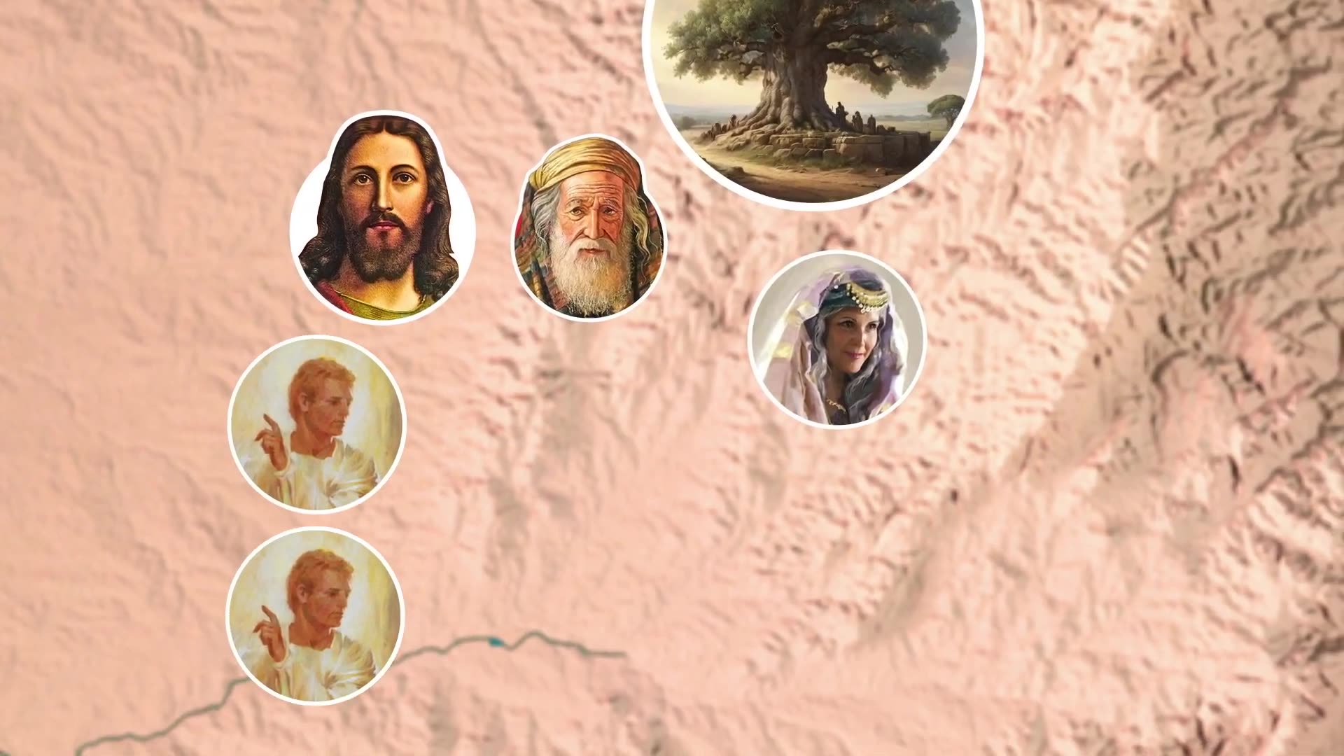 The Entire Life Of Abraham On A Map