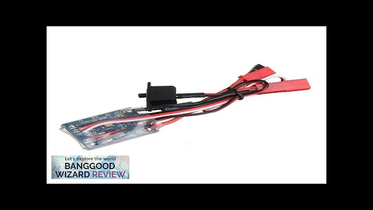 10A ESC Brushed Speed Controller For RC Car And Boat With Brake Review