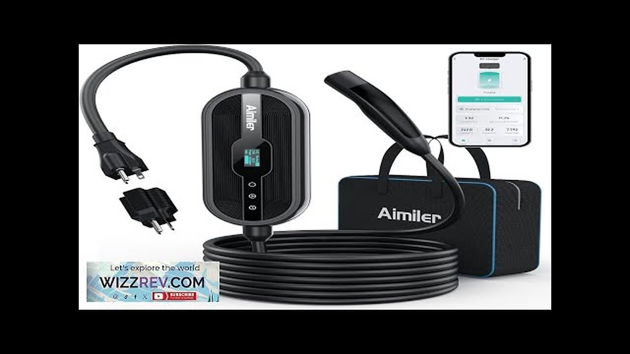 Level 1/2 Tesla Charger(WiFi APP) 16Amp 240V Nema 6-20 Plug & 120V Review
