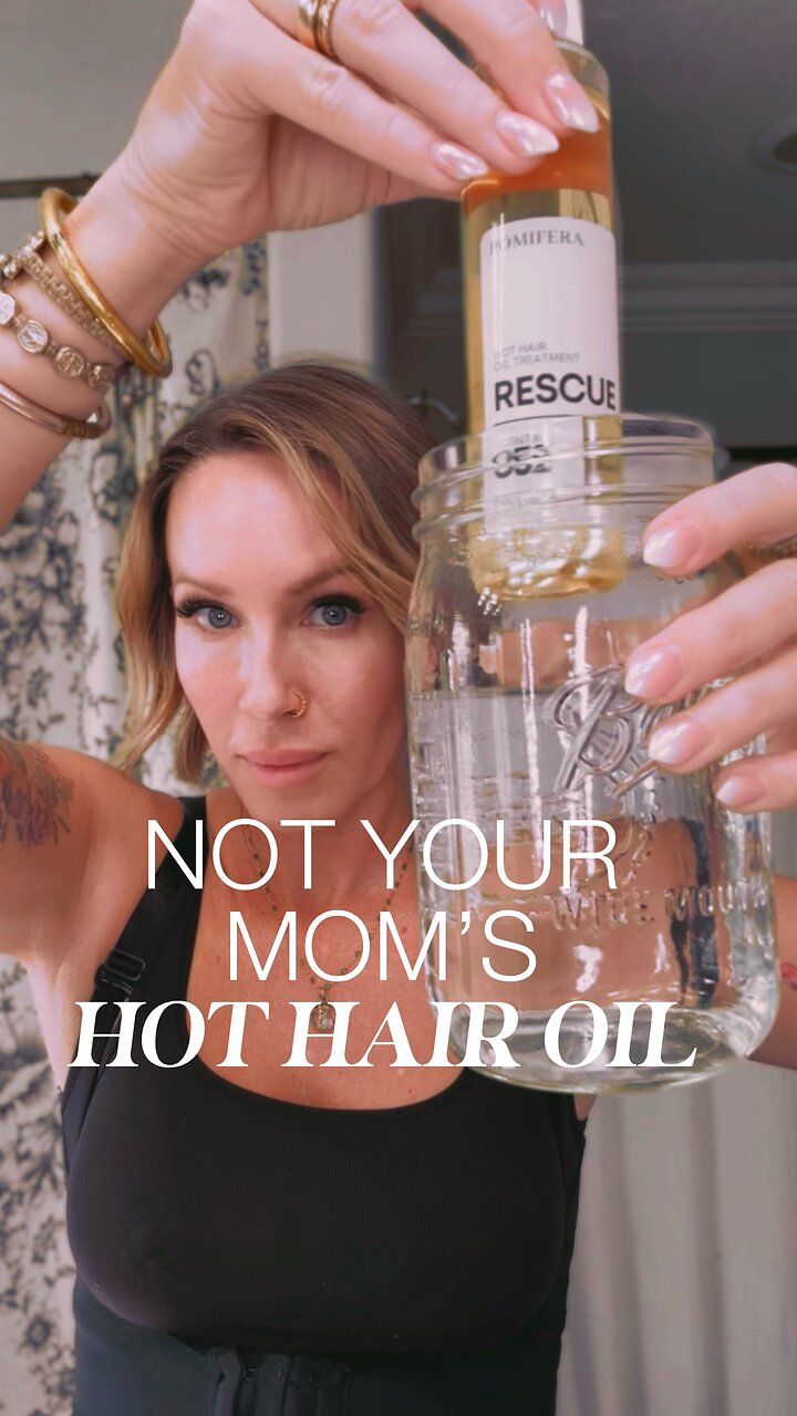 Not Your Mom’s Hot Hair Oil