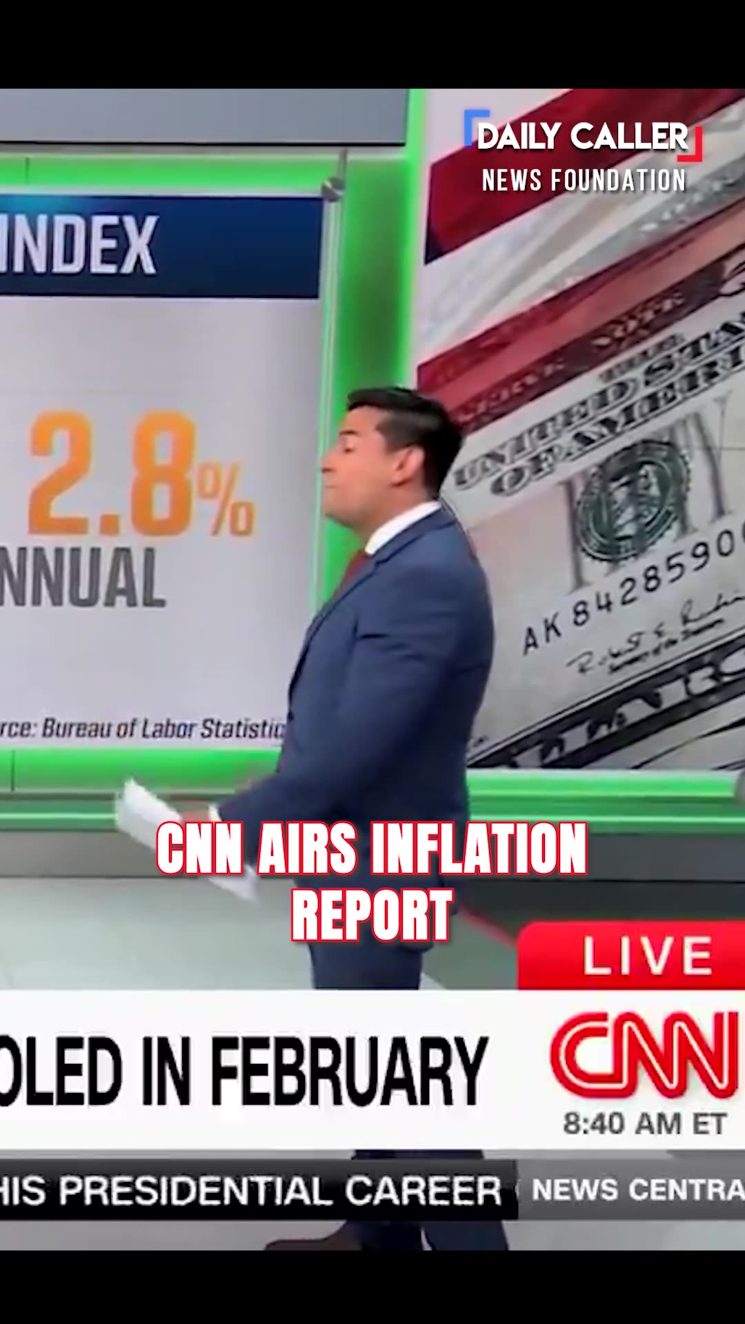 CNN Airs Inflation Report: "Step In The Right Direction"
