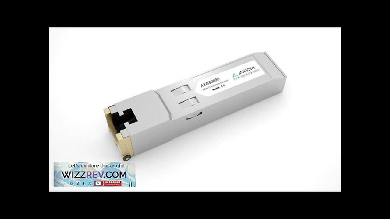Axiom 10Gbase-T SFP+ Transceiver for NETGEAR Axm765 Review