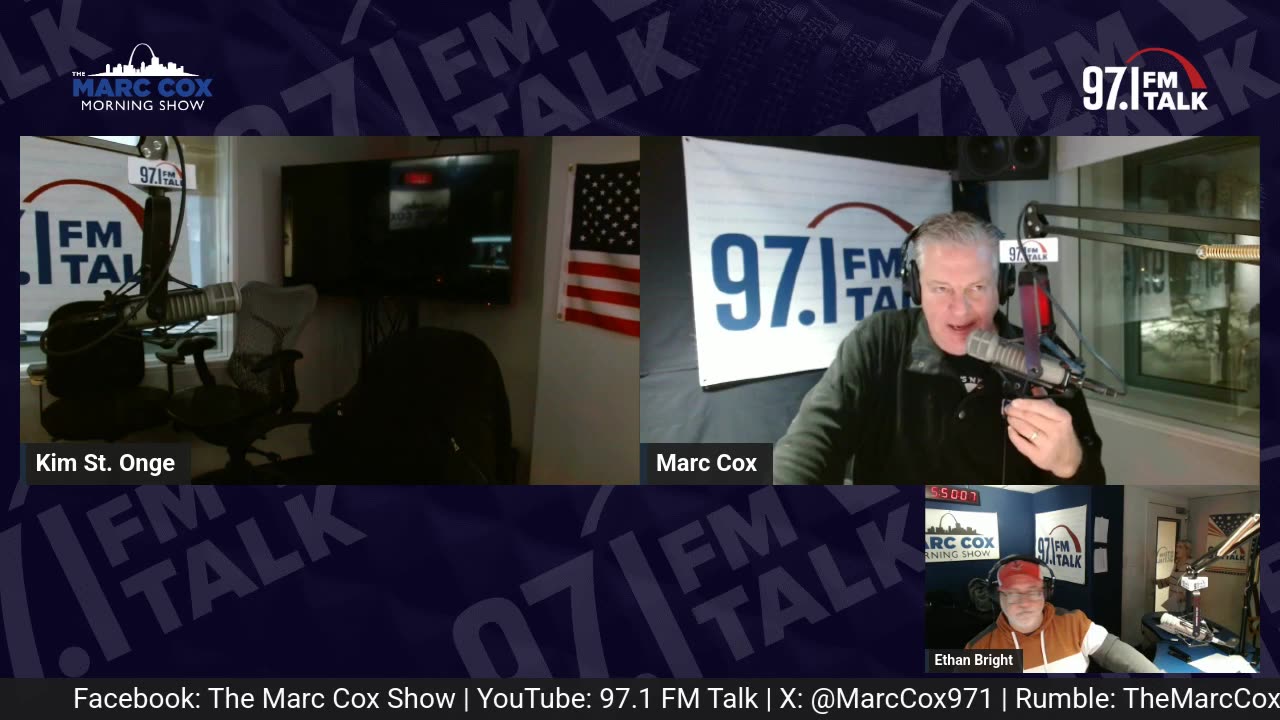 Marc Cox Morning Show 12-3-25