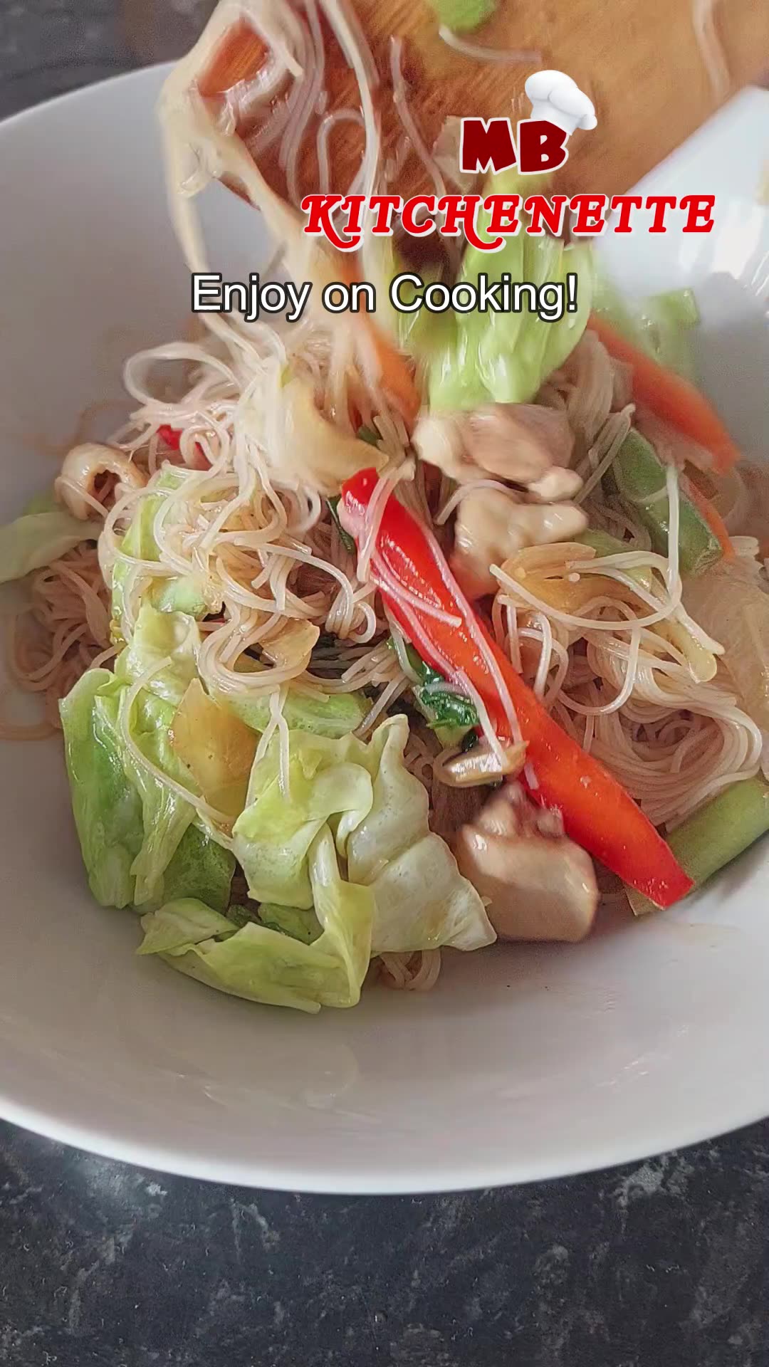 Authentic Pancit Guisado with Chicken & Liver - Traditional Filipino ...