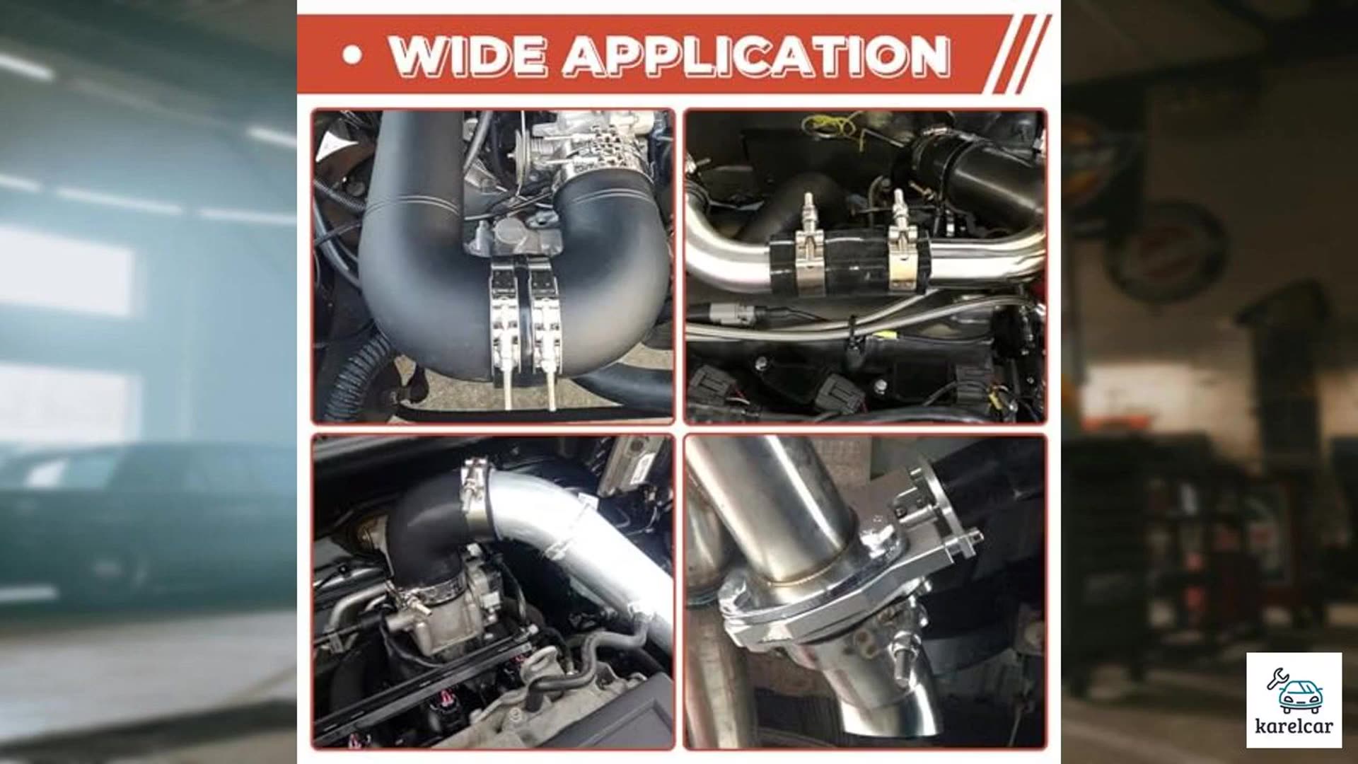 24 Pack 12 Size T-Bolt Hose Clamps, Stainless Steel 304