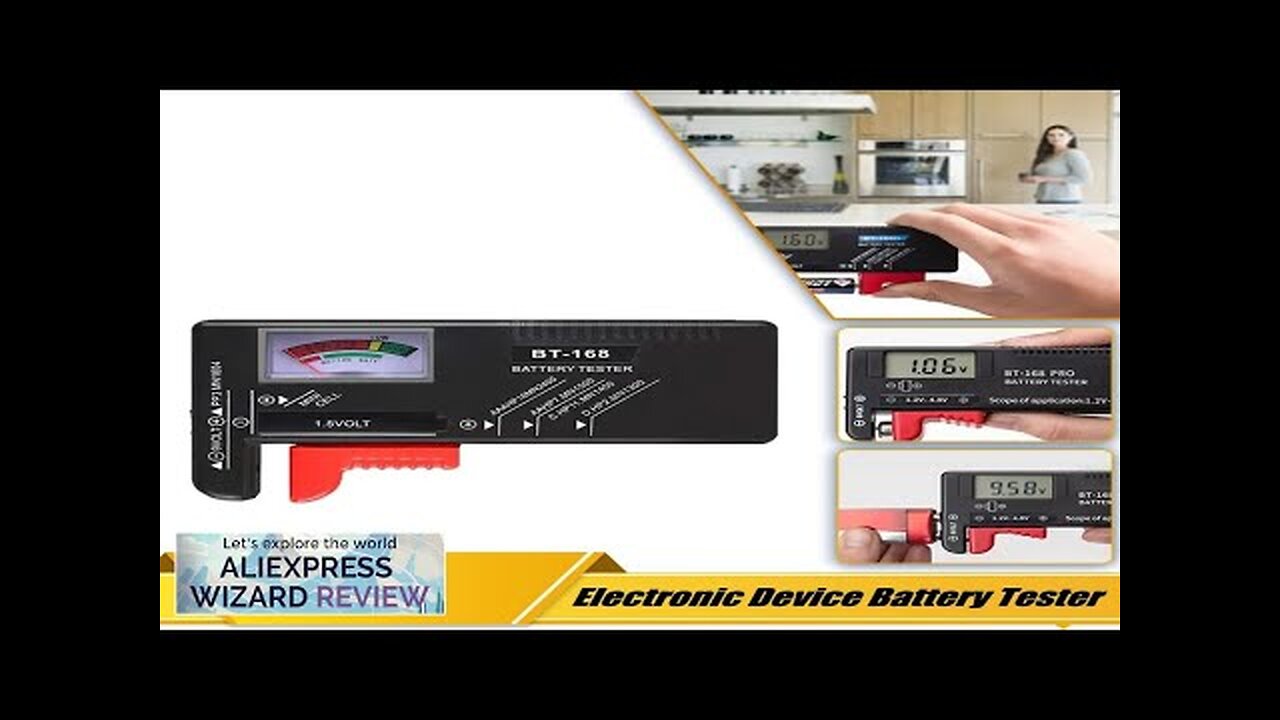 Lithium Battery Capacity Tester Checkered Load Analyzer Digital Display ...