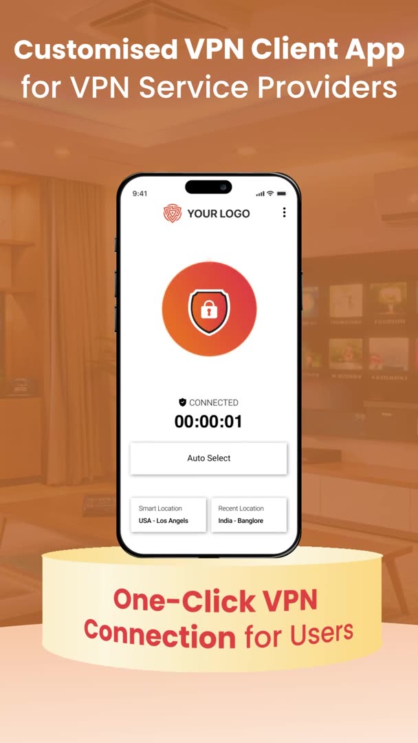 Customized VPN Client App for Service Providers