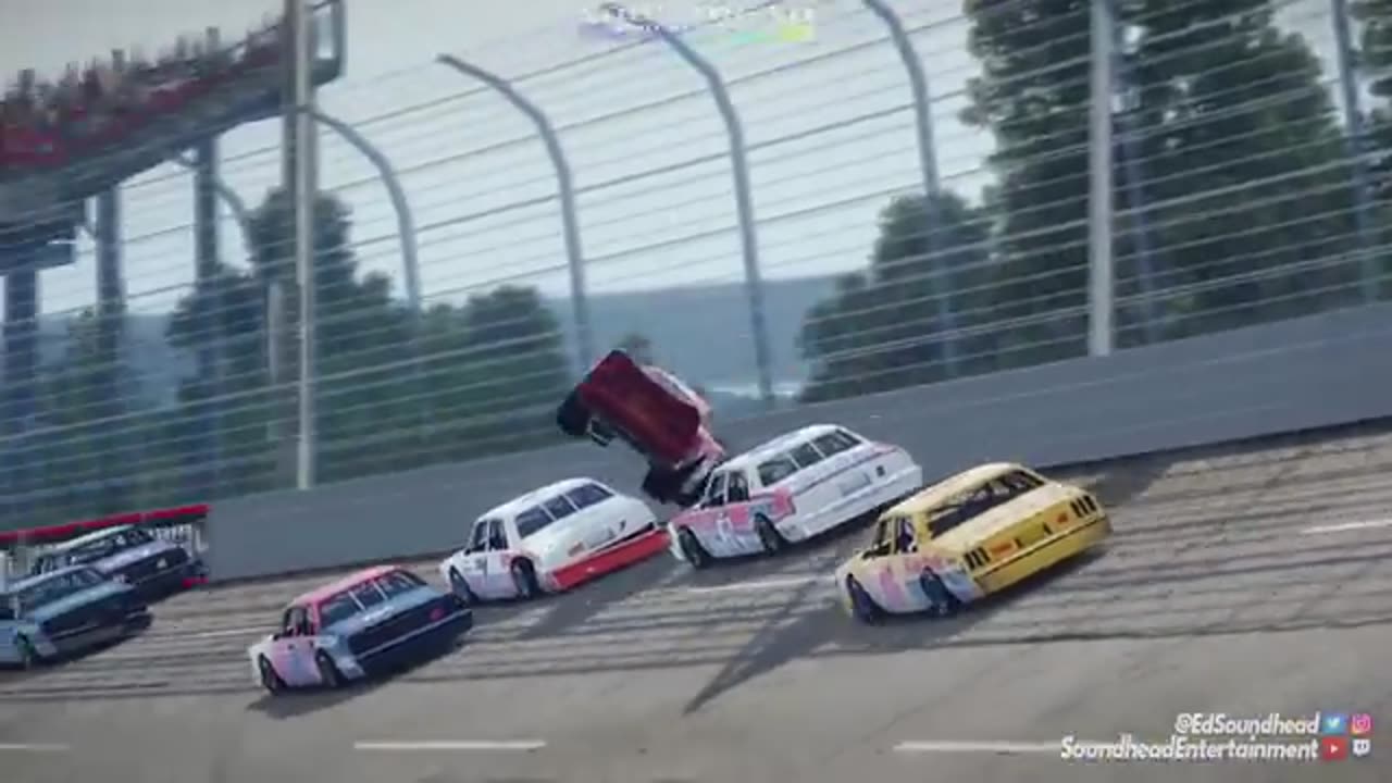 McQueen Returns to DEGA! | Wreckfest NASCAR Legends