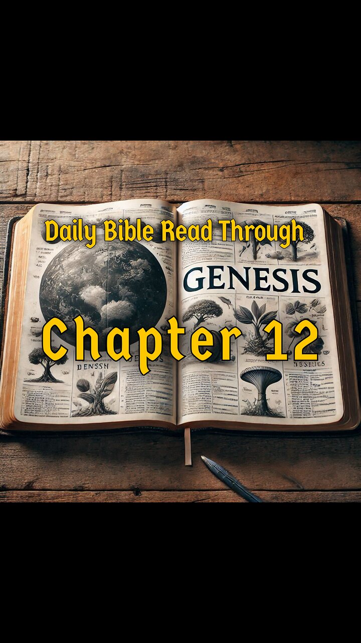 Genesis Ch.12. One chapter a day Bible read through. #video #history #bible