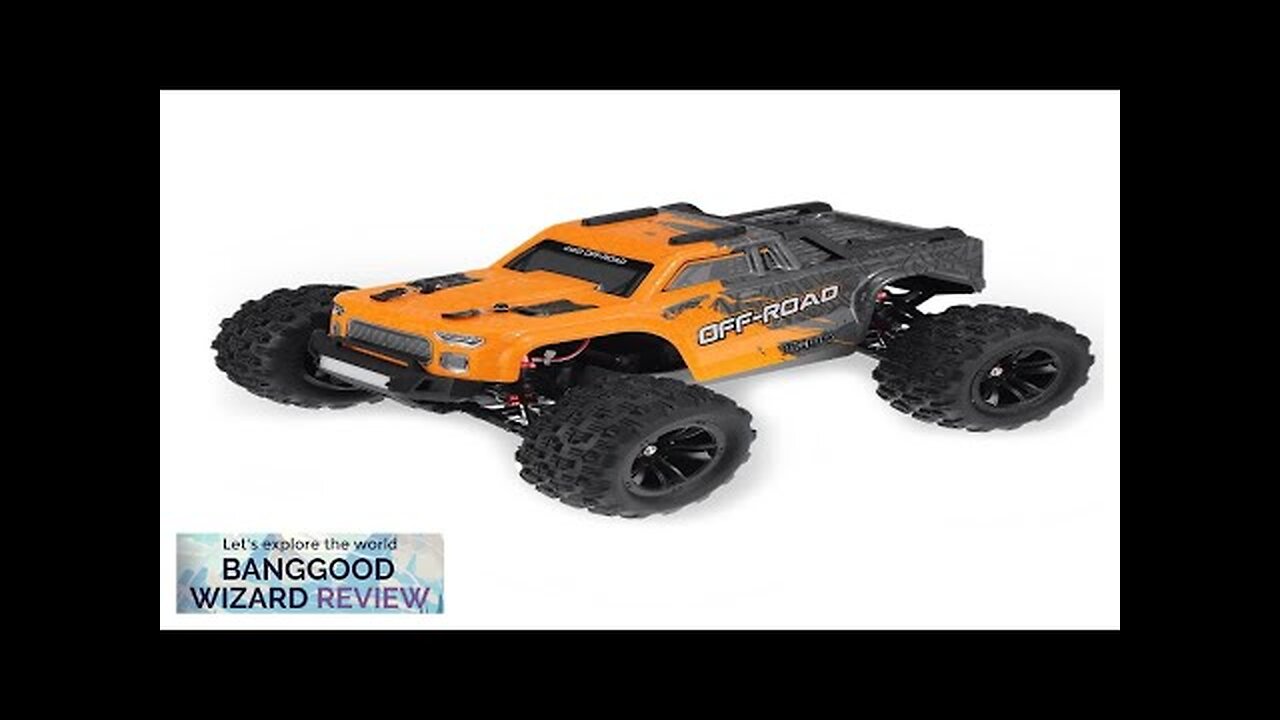 MJX MEW4 M163 1/16 2.4G 4WD RC Car Brushless High Speed Off Review