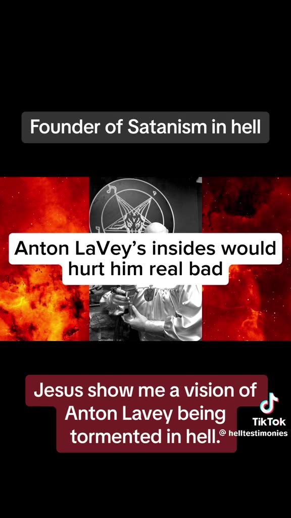 Jesus Showed Me A Vision Of Anton LaVey The Founder Of Satanism Being ...