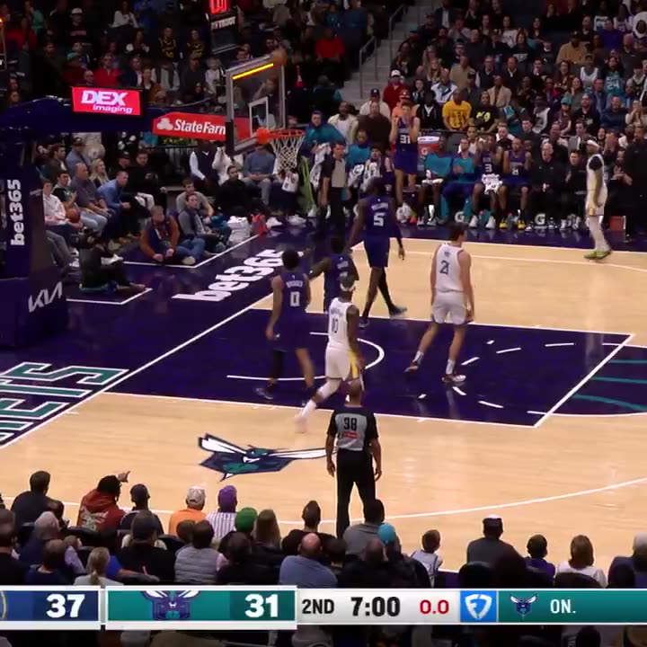 NBA - Mark Williams sent one FLYING to force the shot clock violation 🚫🚫