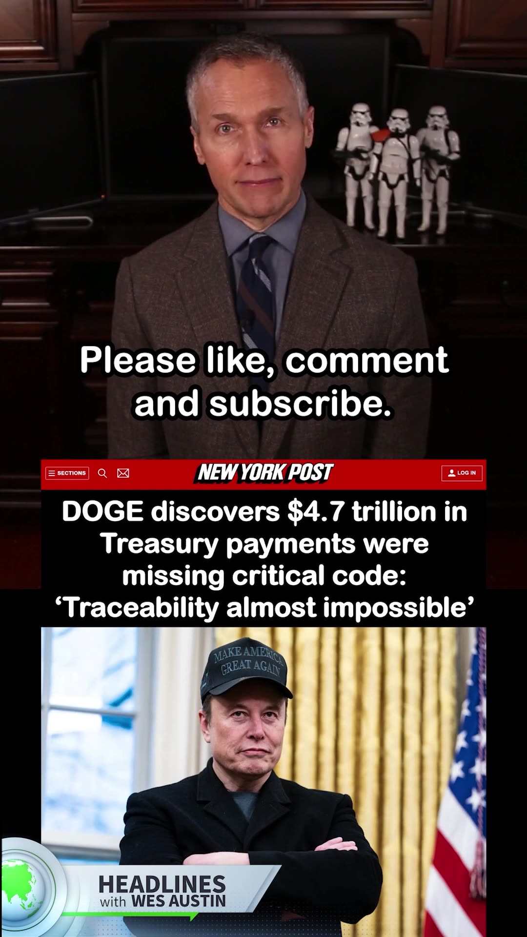 DOGE Finds $4.7 Trillion in Treasury Payments Missing Critical Code for ...