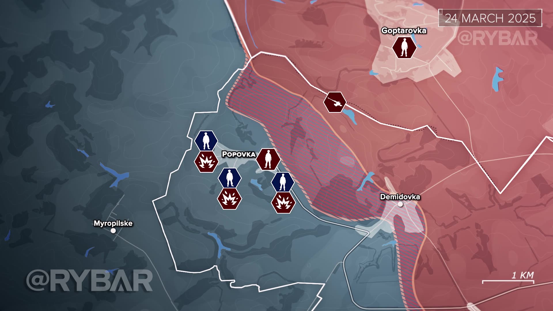 Rybar 🎣🇷🇺: Offensive of the Ukrainian Armed Forces on the Krasnoyarsk ...