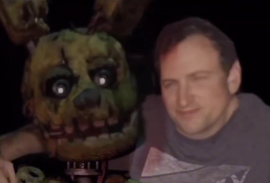 Springtrap and Scott Cawthon dancing for ALMOST an hour