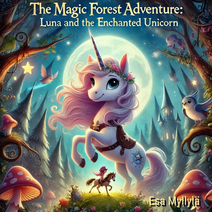 The Magic Forest Adventure: Luna and the Enchanted Unicorn - Story ...