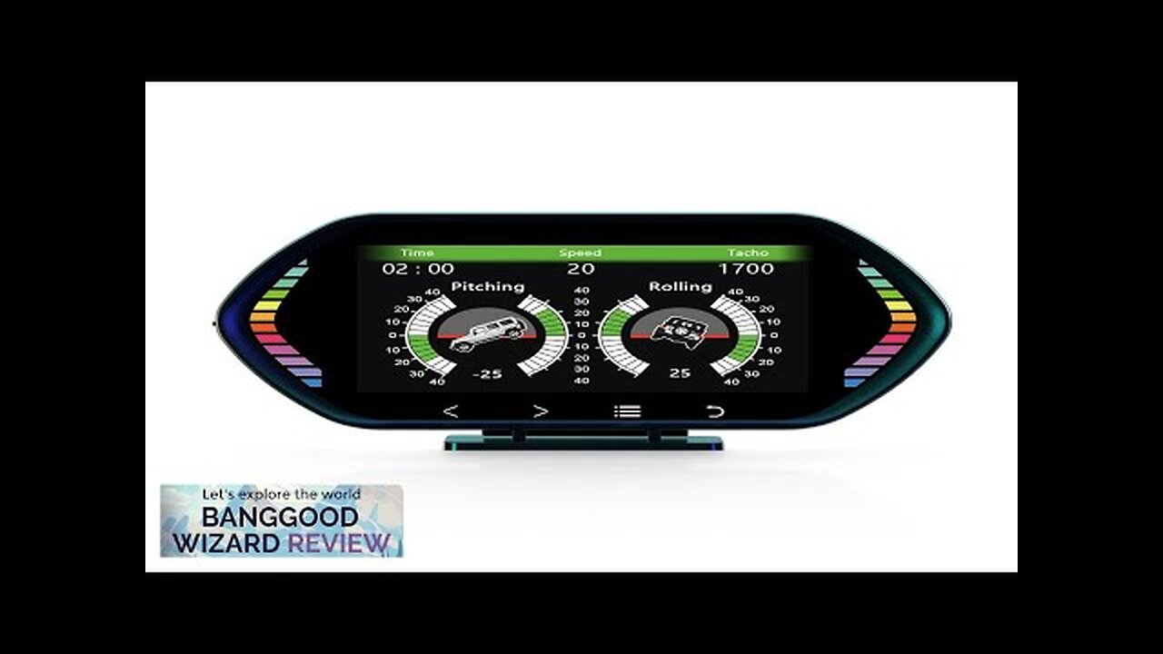 F12 OBD2 HUD Display Gauge On-Board Computer Multi-function Digital ...