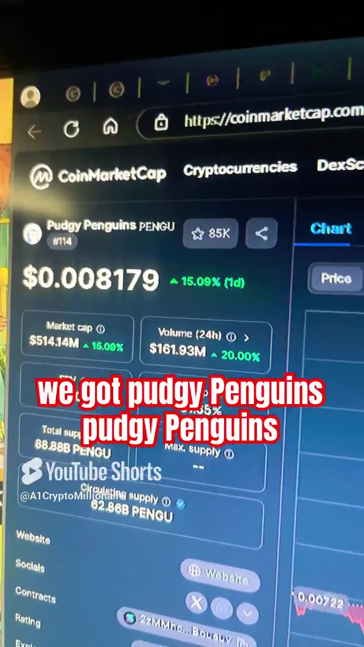 pudgy penguins pengu crypto coin price prediction news today bull run #fyp