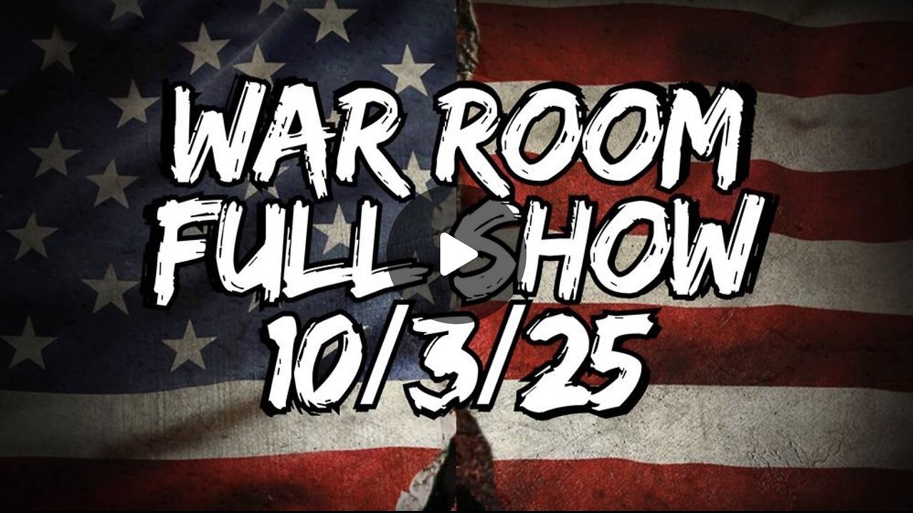 10 3 25 WAR ROOM Harrison Smith AG Bondi Investigation of Portland Police Over Nick Sortor Arrest