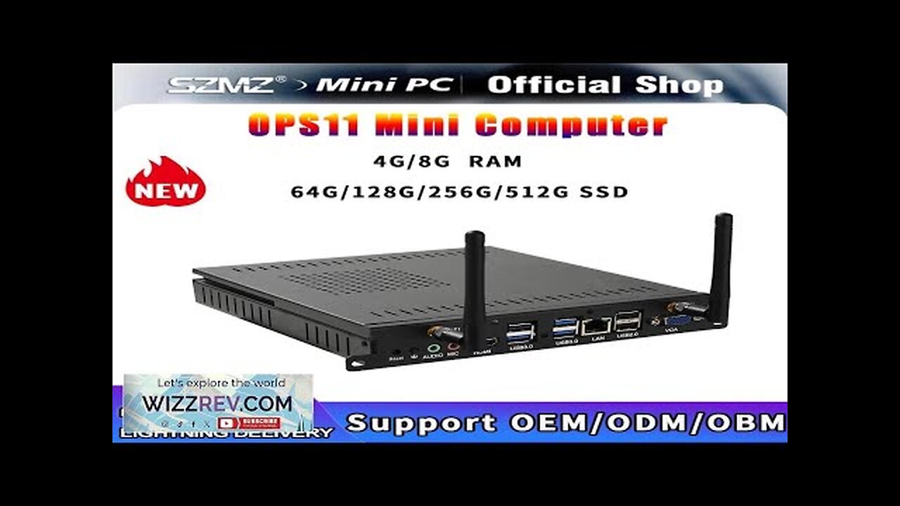 SZMZ OPS Mini PC Core i3 i5 i7 Processor DDR3 4G/8G 64G/128G/256G/512G Review