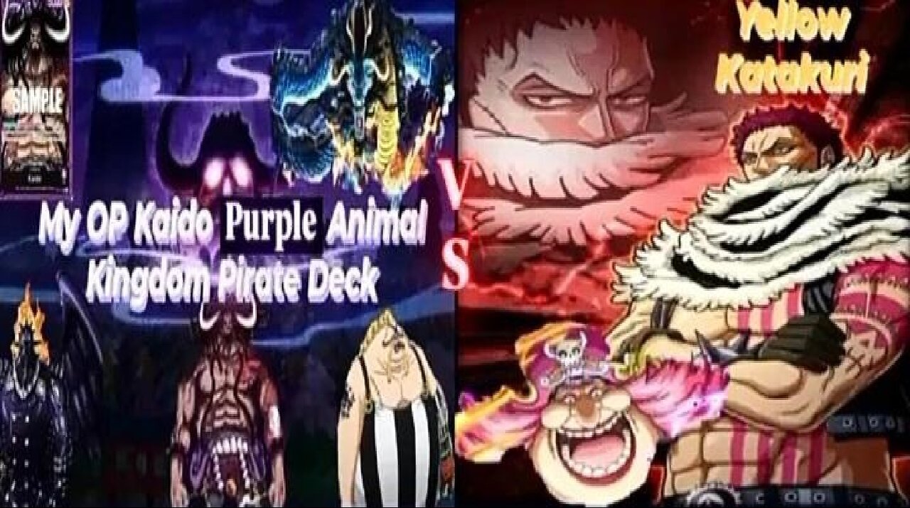OPTCGSIM | Purple Kaido Vs Yellow Katakuri