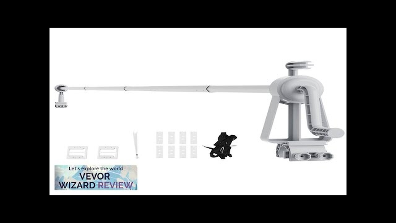 VEVOR Pool Cover Reel Aluminum Solar Cover Reel 20 ft Above Ground Review