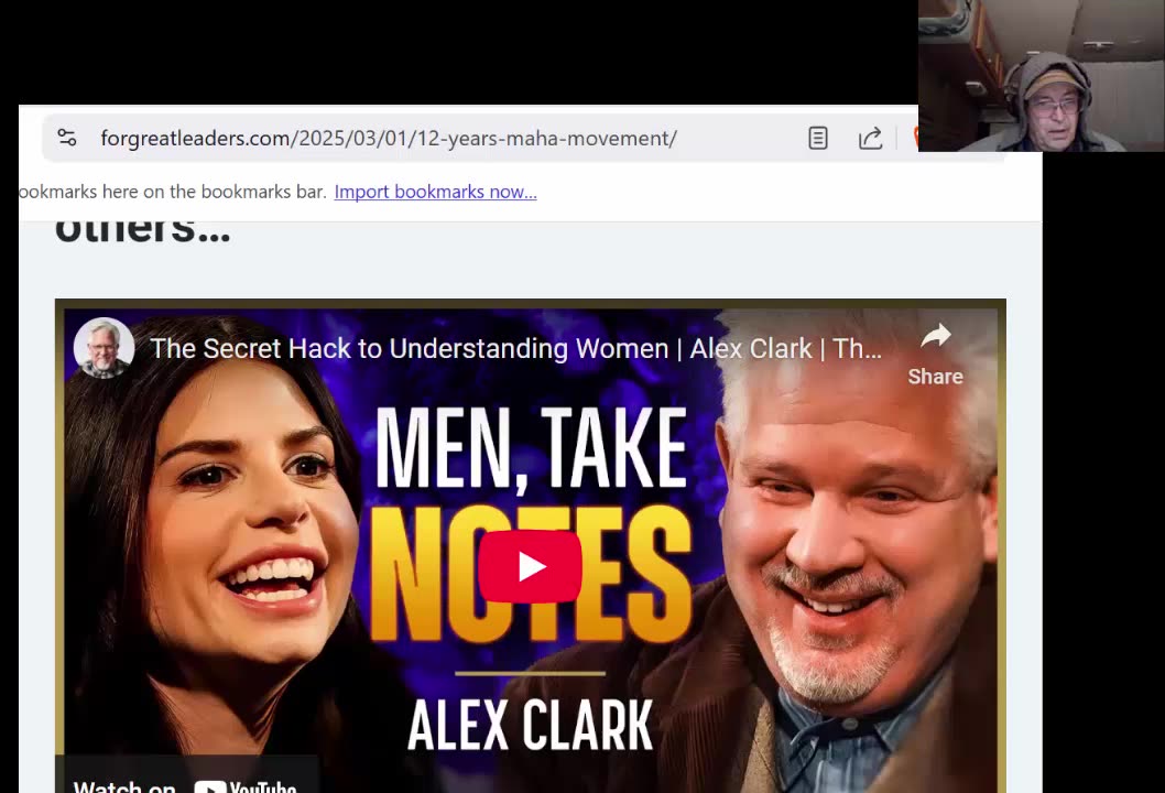 Alex Clark and Glenn Beck - 12 Years With MAHA - To Turn Ship Around ...