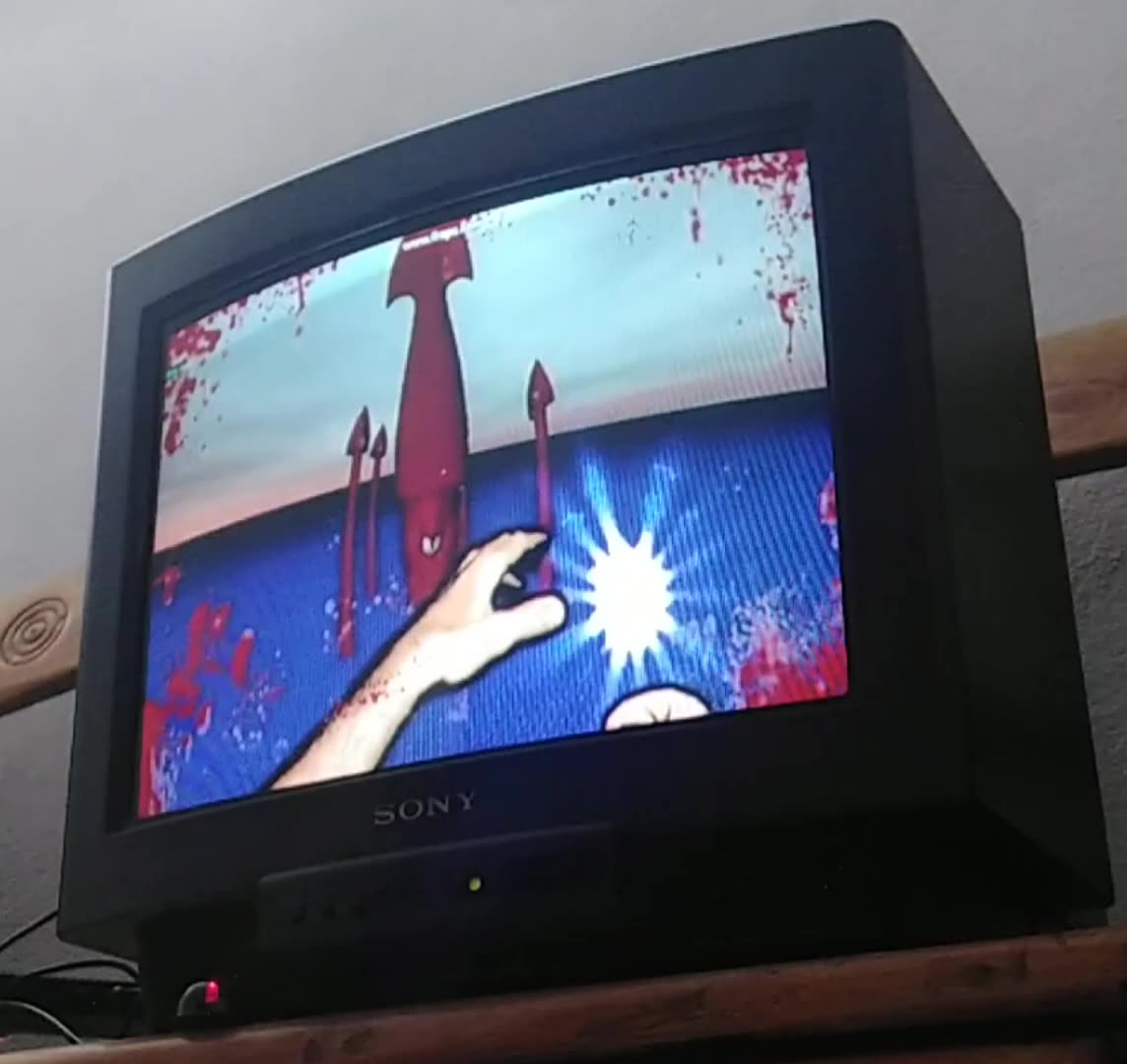 GREZZO 2 ON A CRT MONITOR