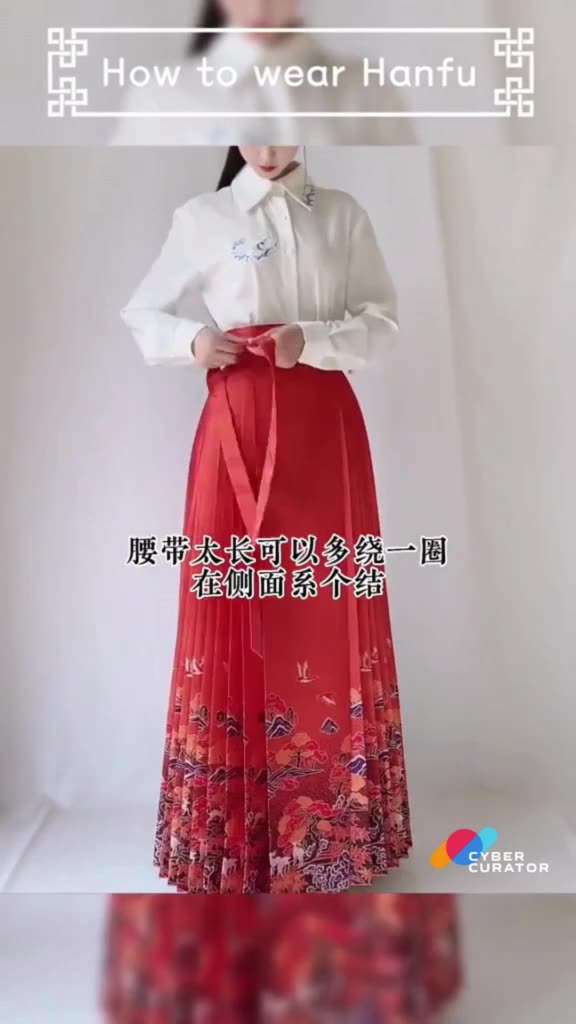 How to wear Hanfu: Traditional Chinese elegance made simple! 👘 #HanfuStyle