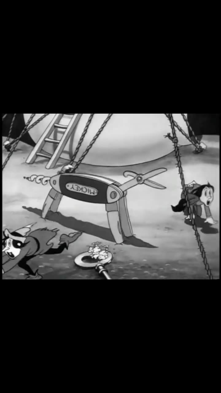 Mickey mouse vintage cartoon