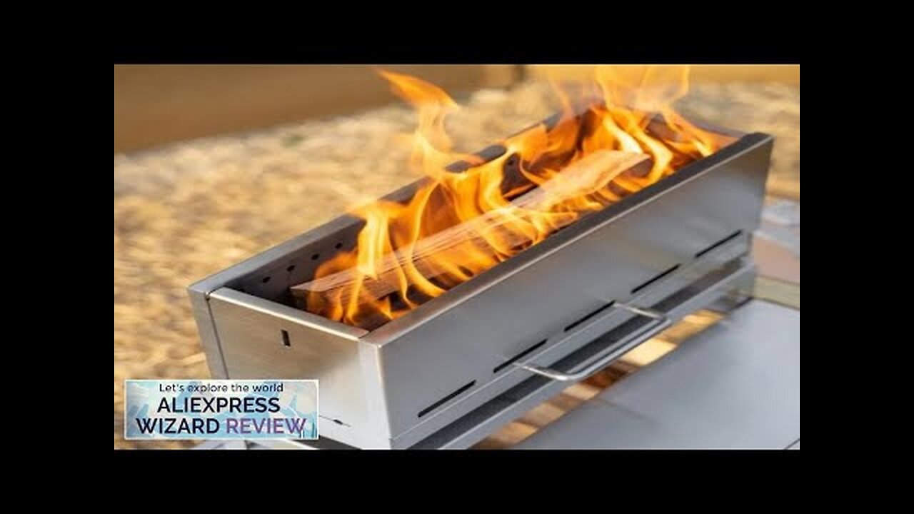Folding Camping Brazier Portable Stove Bonfire Furnace Campfire Outdoor ...