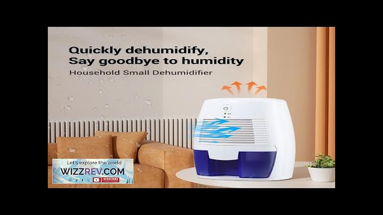 Electric Portable Dehumidifier Air Purifier USB Mute Moisture Absorbers ...