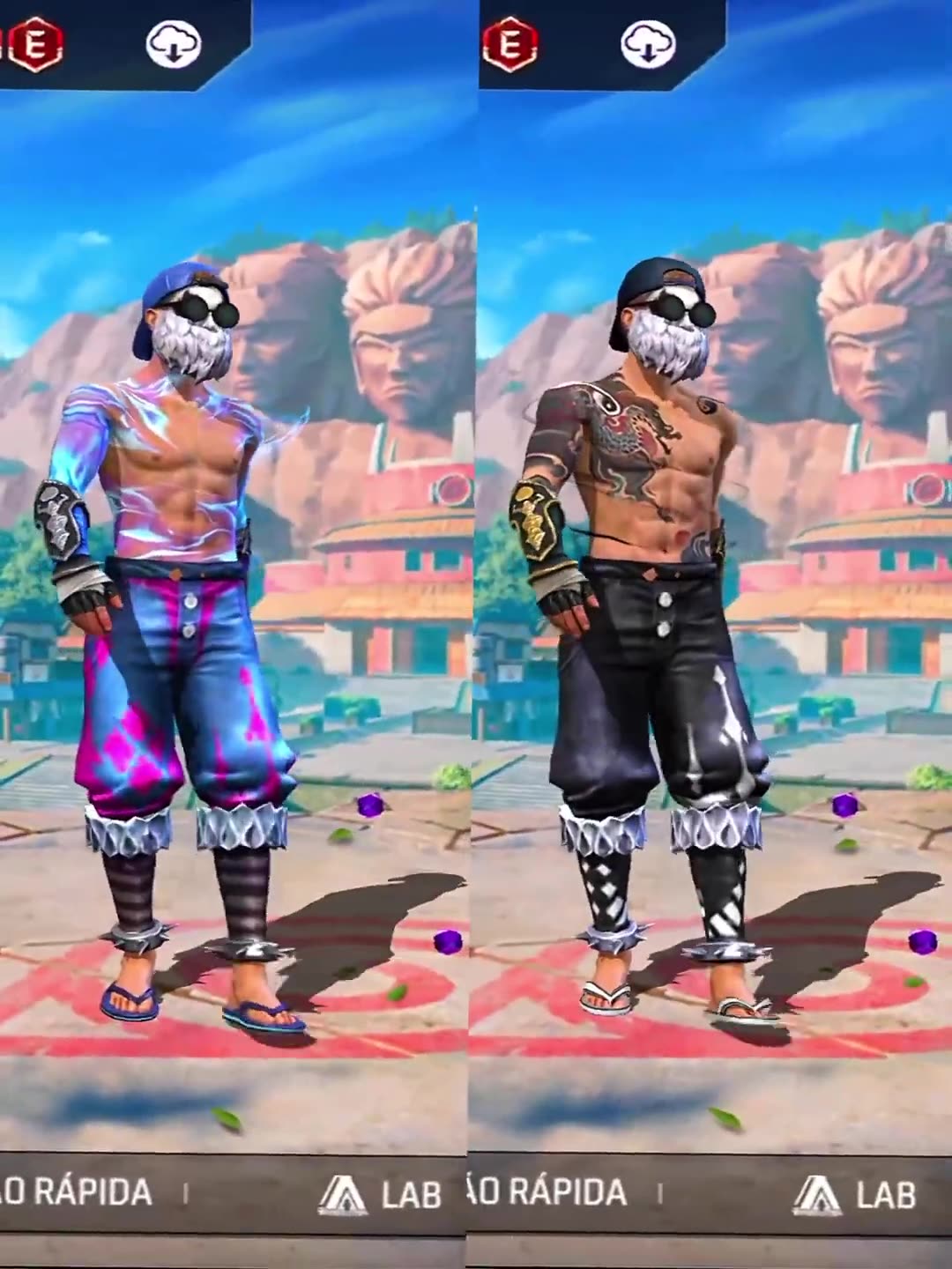 Free Fire skins that will make you look like a real professional! free