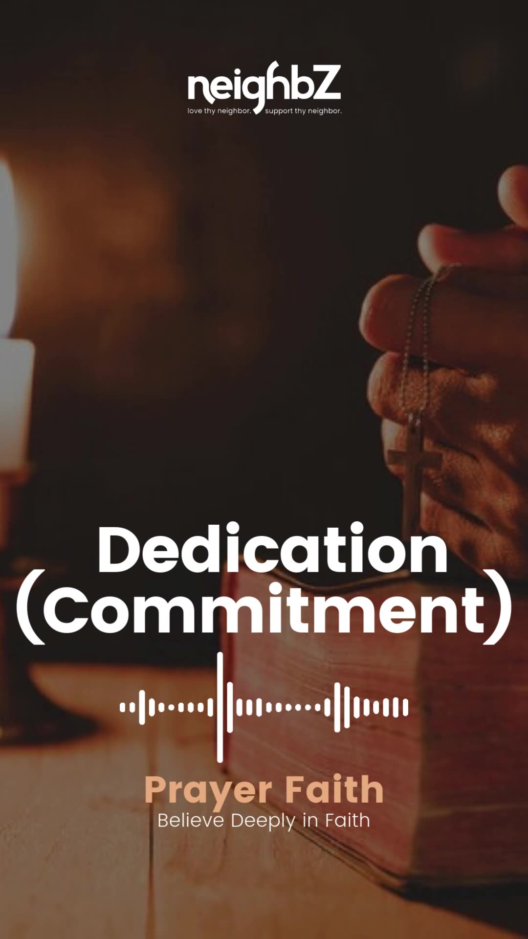 Prayer for Dedication (Commitment) Prayers