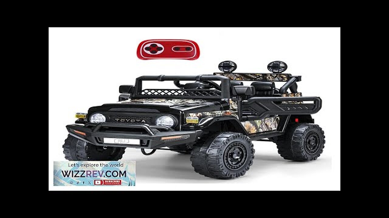 Funtok R04A 12V 7AH Powered Officially Licensed Kids Electric Ride on ...