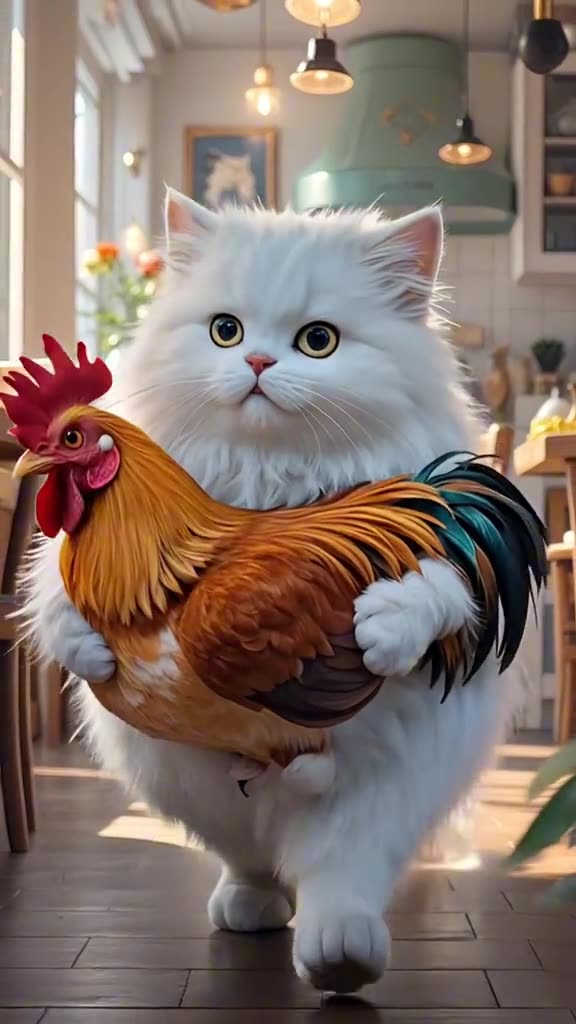 I was actually beaten by a rabbit today