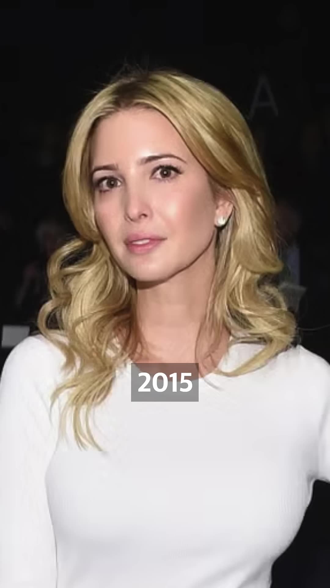 Transition of Ivanka Trump over the decades