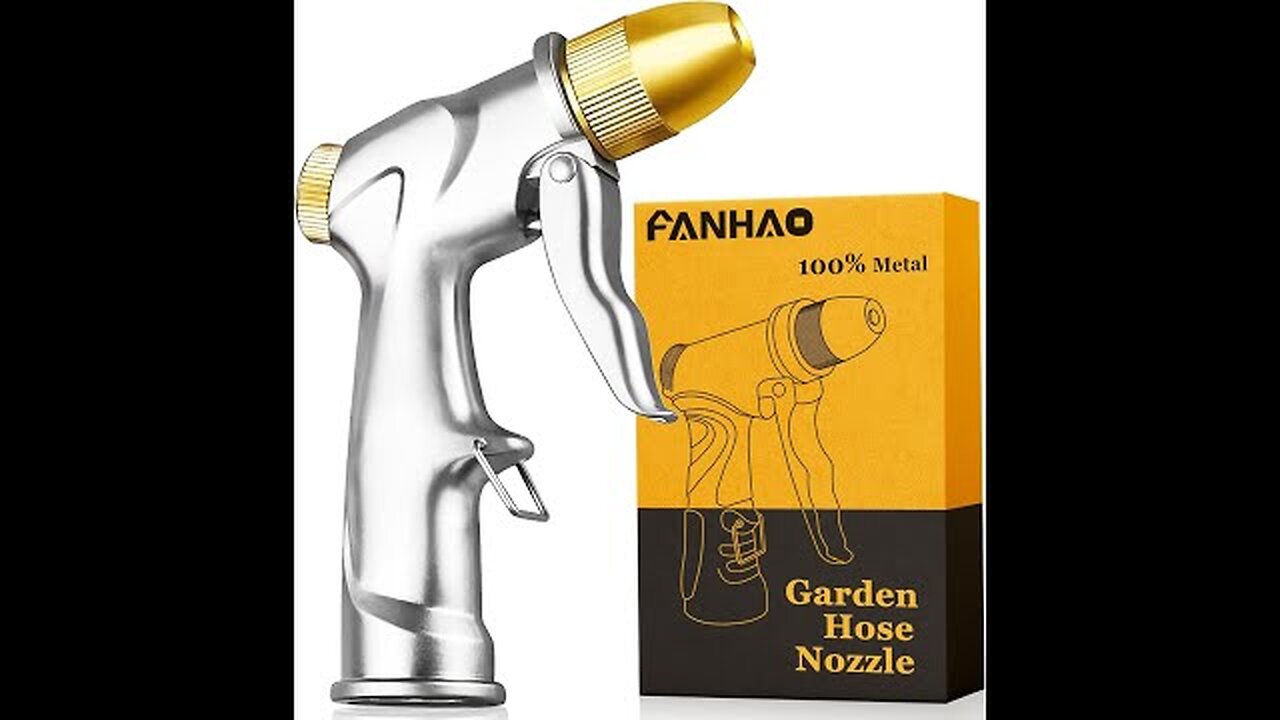 FANHAO Garden Hose Nozzle Sprayer Review