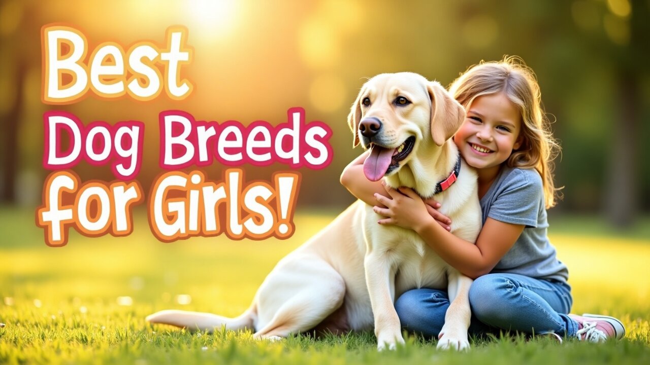 5 Best Dog Breeds for Girls – The Perfect Furry Companions!