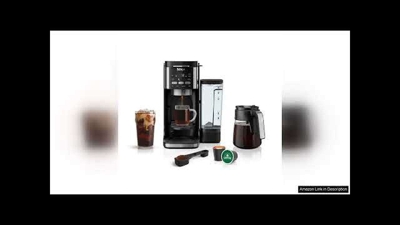 Ninja CFP101 DualBrew Hot & Iced Coffee Maker, Single-Serve, compatible ...